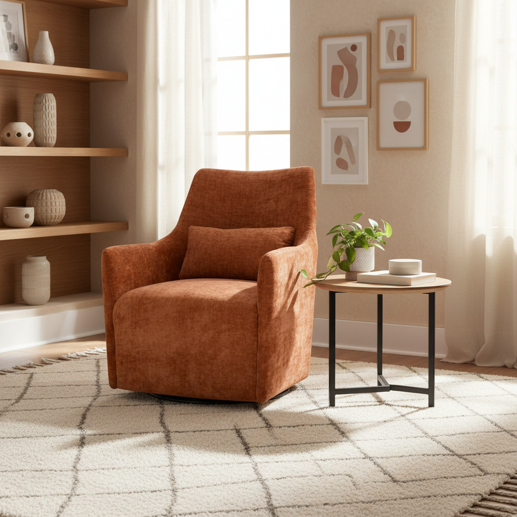 LH Home Lilith Swivel Chair – Haum.com