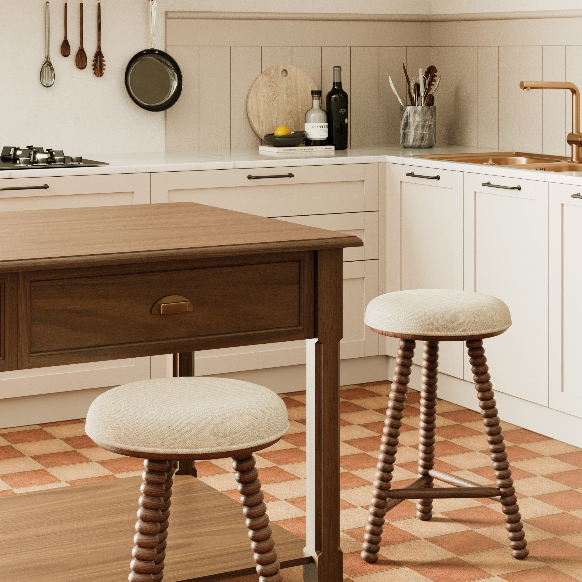 Union Home 24" Twist Counter Stool – Haum.com